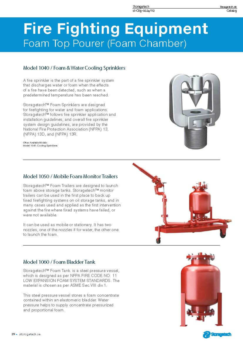 Complete Foam System - Flame Arresters And Explosion Protection Solutions