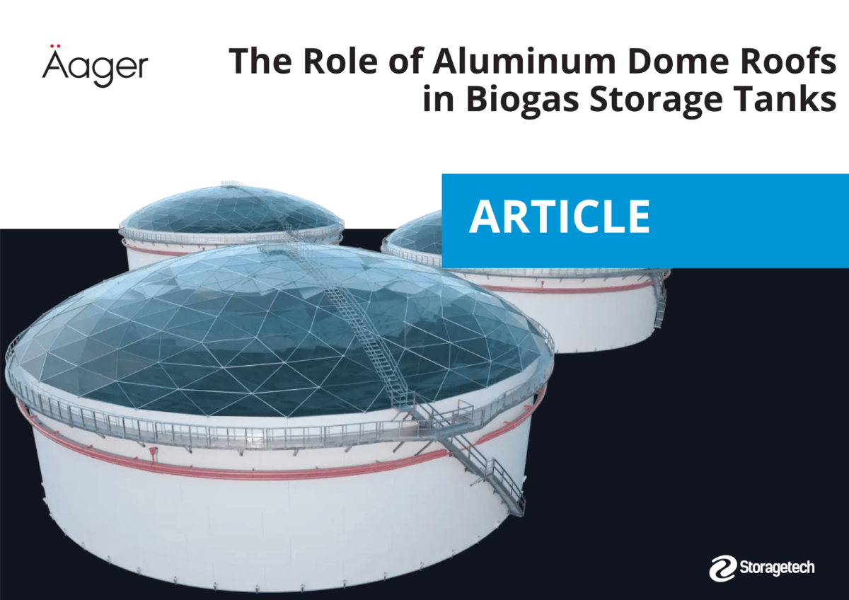 The Role of Aluminum Dome Roofs in Biogas Storage Tanks - World Leading ...