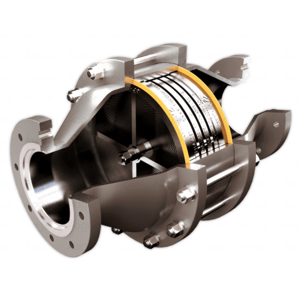 Vertical, in-line, deflagration flame arrestor - Flame Arresters And ...