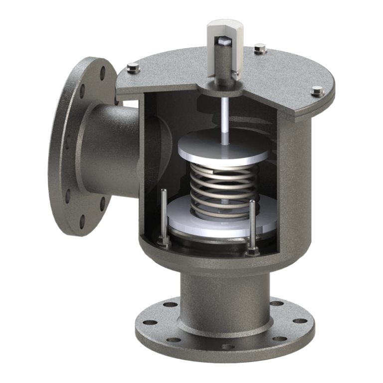 Pressure Relief Valve Top mounted, pipe-away, spring loaded ...